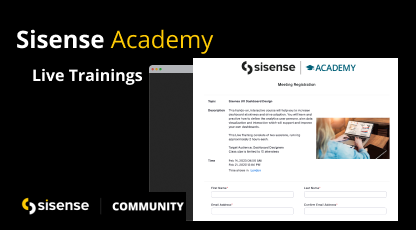 Sisense Sisense Academy Live Training