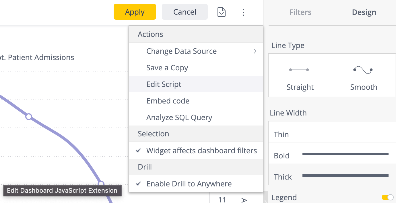 How to Remove/Hide a Full-Screen Button from the Widget | Sisense