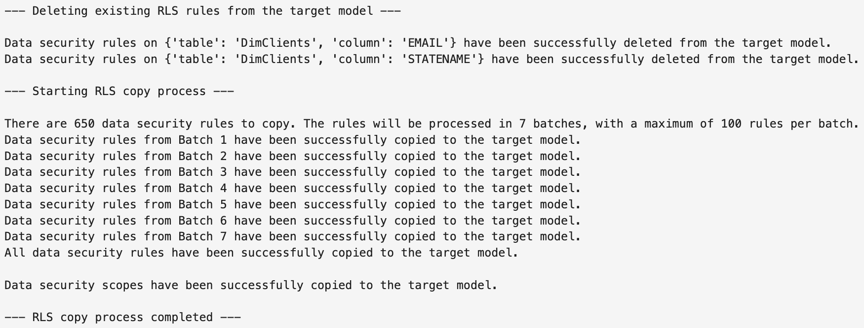 Automatically Copy Data Security Rules Between Data Models (including Elasticube to Live and ...