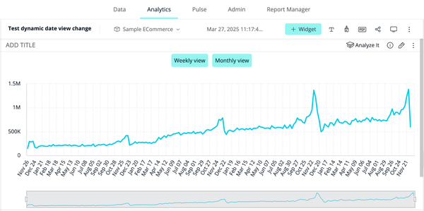 How to dynamically change date view and format with buttons [Linux ...